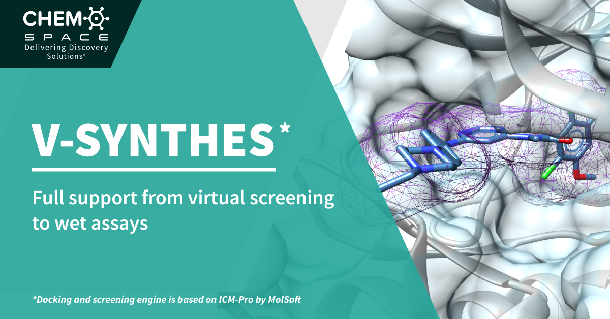 Chemspace offers V-SYNTHES approach for drug hunters!