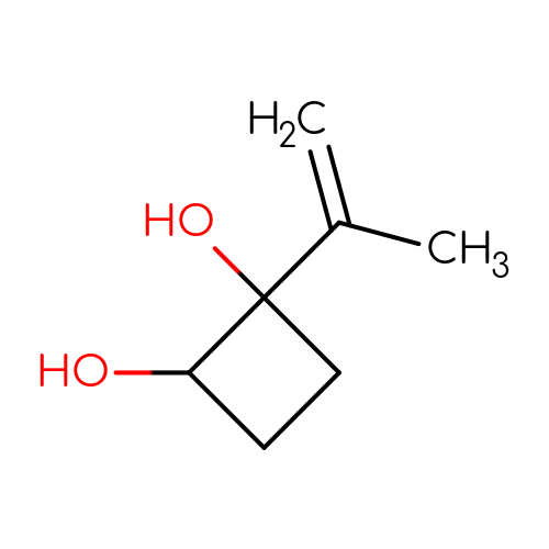 1-(prop-1-en-2-yl)cyclobutane-1,2-diol - C7H12O2 | CSCS00011149945
