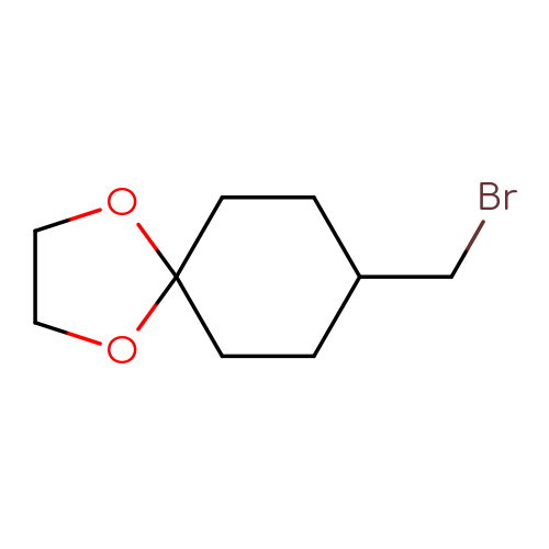 8-(bromomethyl)-1,4-dioxaspiro[4.5]decane | C9H15BrO2 | 74286-87-6 ...