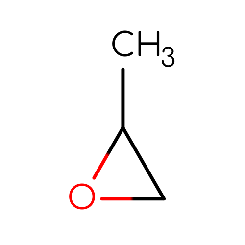 2-methyloxirane | C3H6O | 75-56-9 | MFCD00005126, MFCD00005126 | CC1CO1 ...